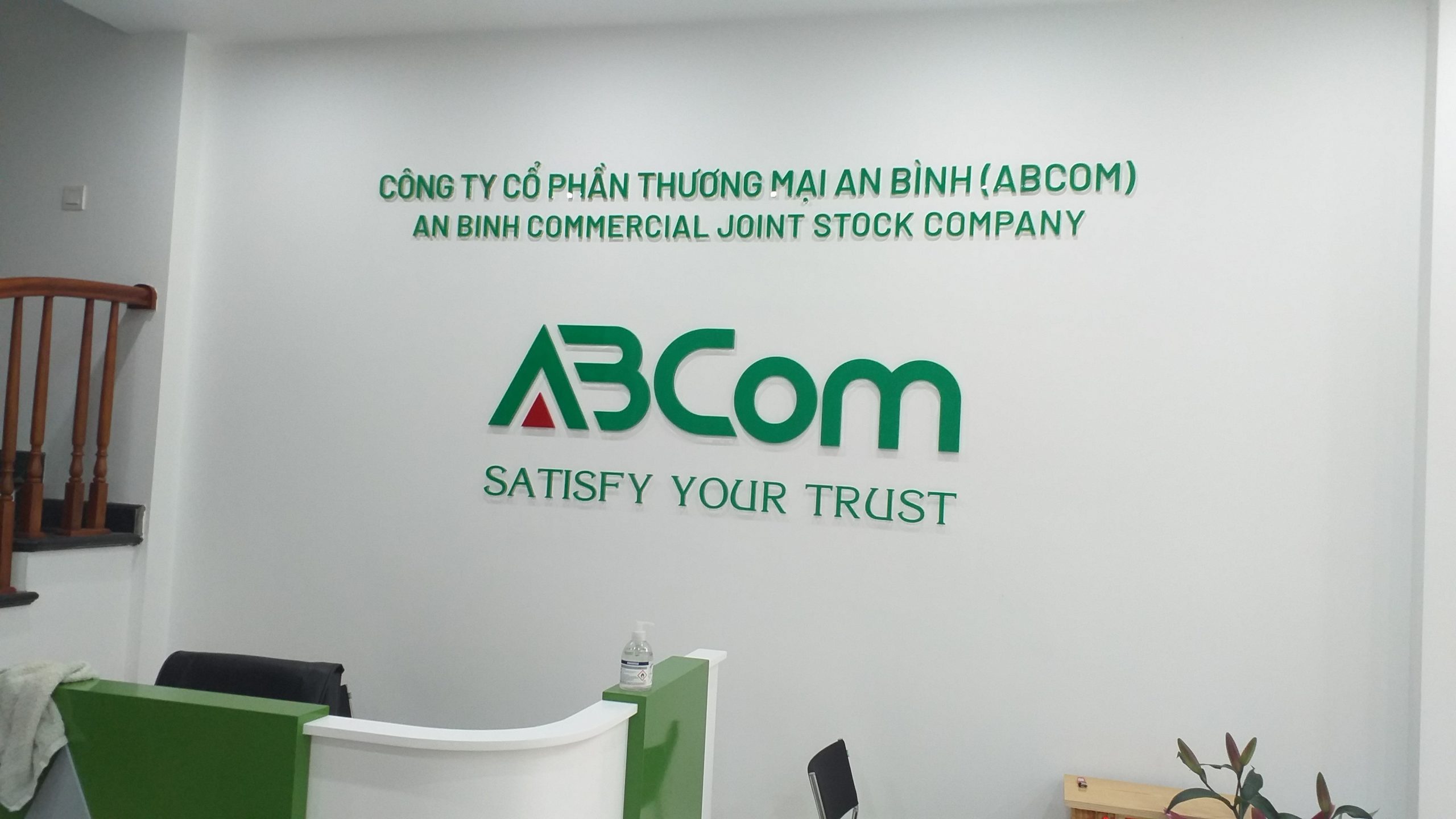 Biển cty phong thủy - Quảng cáo